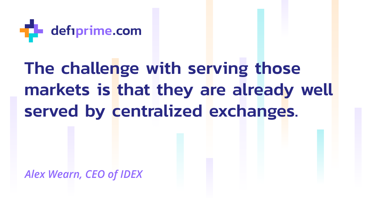 IDEX Exchange - Interview with Alex Wearn