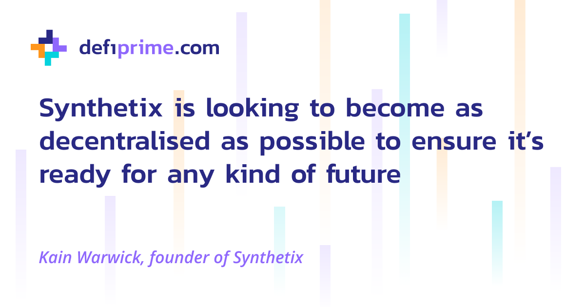 Synthetix is an on-chain synthetic asset platform running on Ethereum